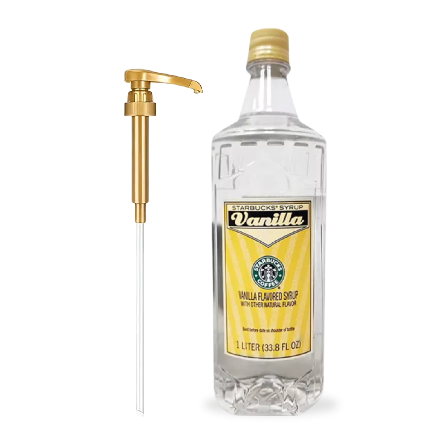 Starbucks Vanilla Syrup, 1-Liter – DirectCoffeeTea.com