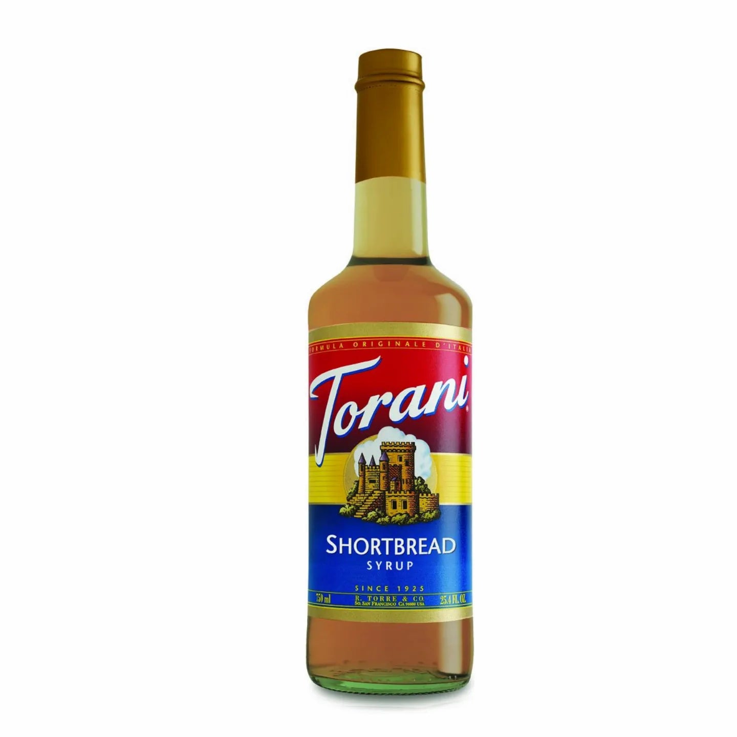 Torani Shortbread Syrup (750mL) – Buttery Sweetness for Coffee & Desse ...