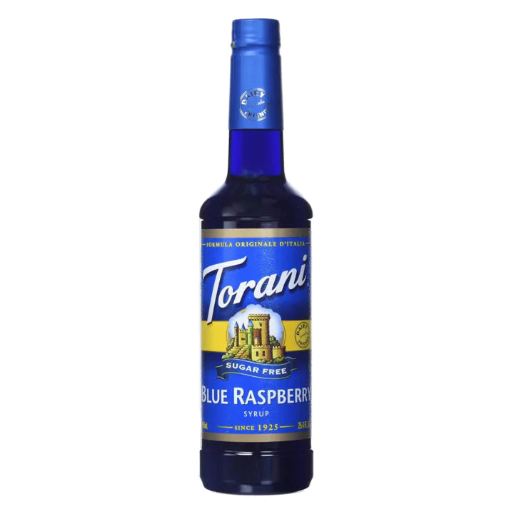 Torani Sugar-Free Blue Raspberry Syrup, 25.4 oz – DirectCoffeeTea.com